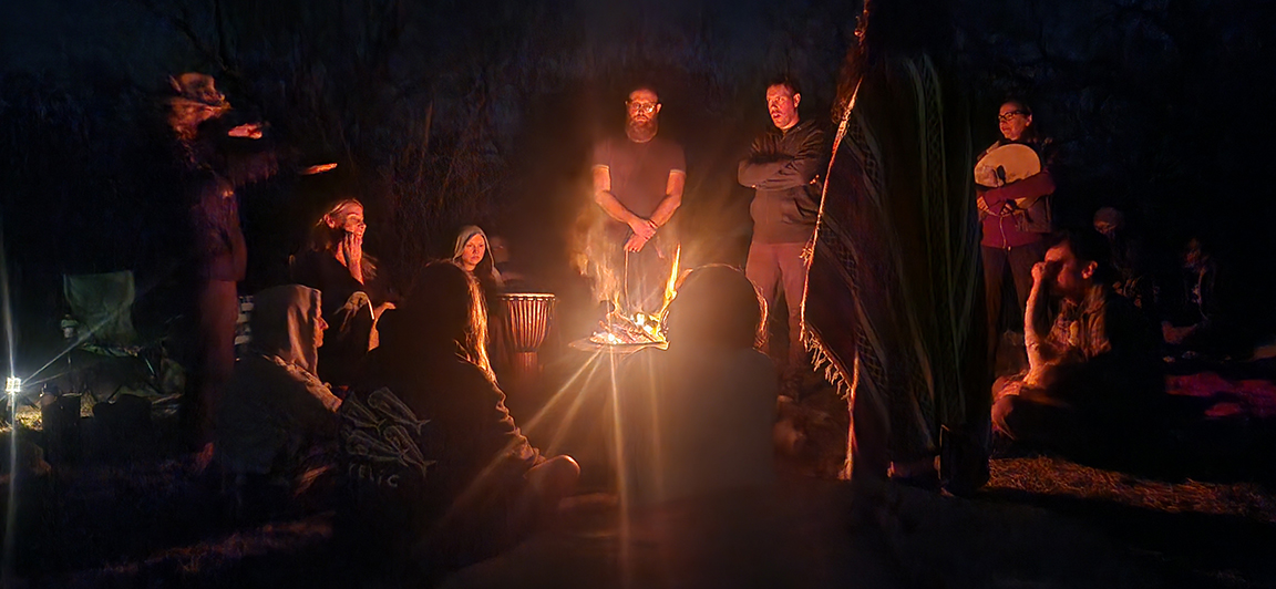 2024 Fall Shamanic Community of Austin Gathering - Blue Eye Art
